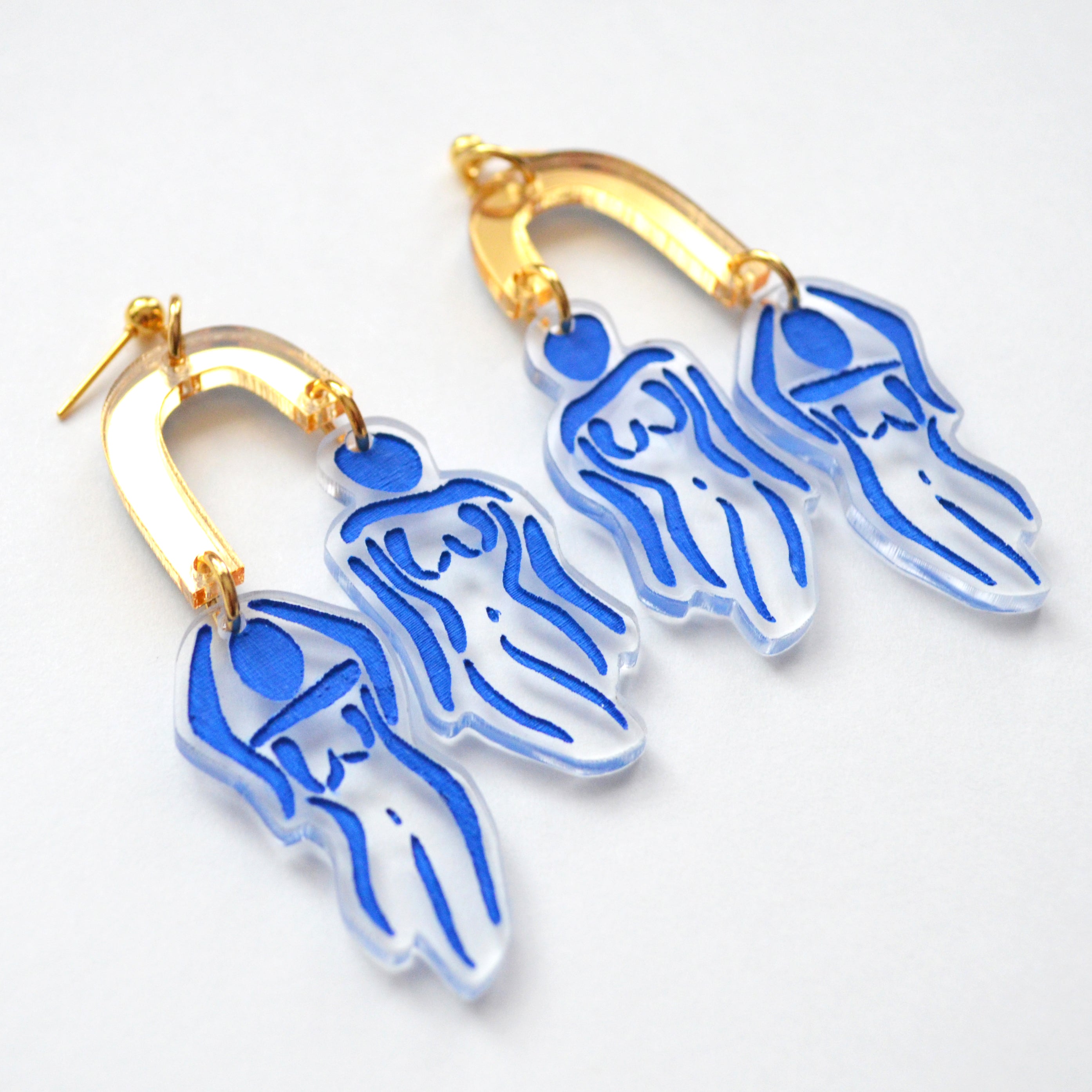 Hands and Body Earrings – Boo and Boo Factory