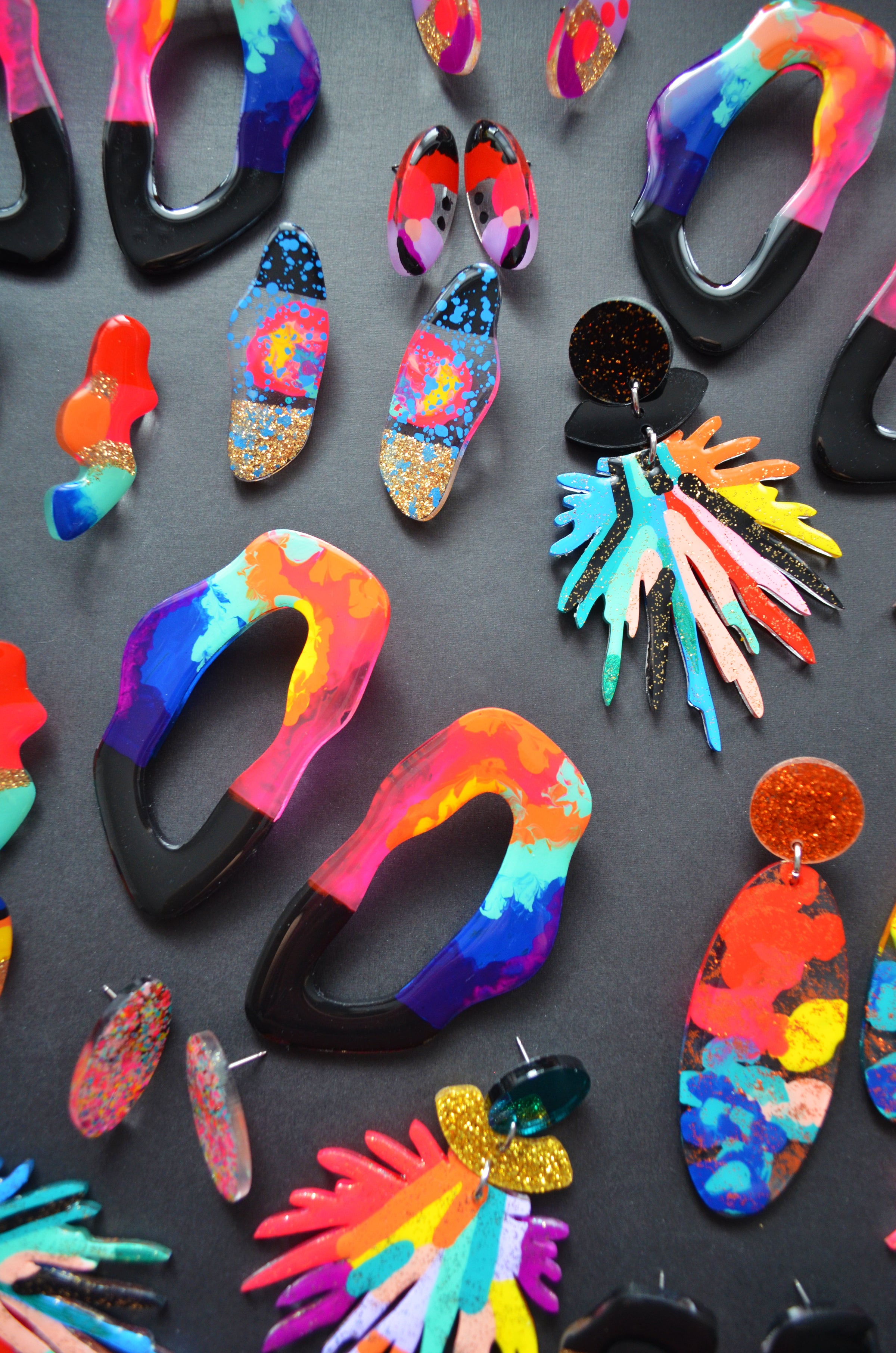 Boo and Boo Factory - Laser Cut Acrylic and Resin Statement Jewelry